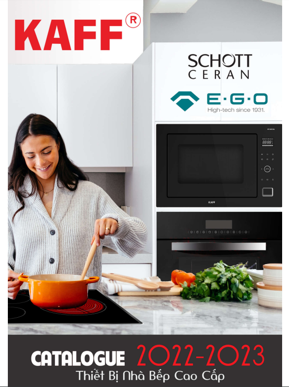 Bảng giá thiết bị bếp KAFF