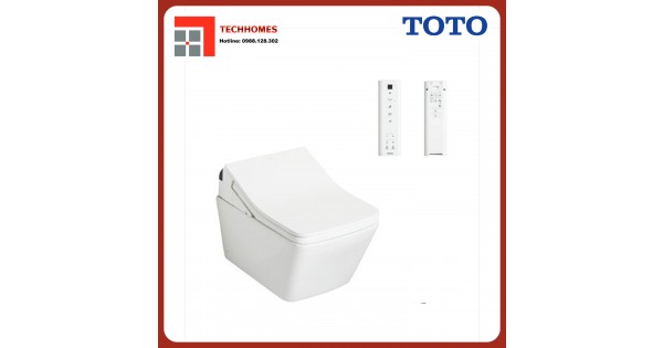 Bàn cầu treo tường TOTO CW522EA/TCF797C2Z/WH172AAT nắp rửa điện tử ...