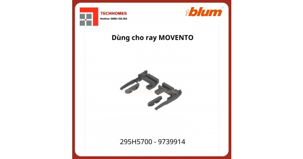 Khóa kệ kéo Blum MOVENTO 295H5700 9739914