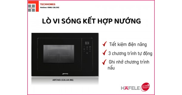 LÒ VI SÓNG SMEG FMI120N2 536.64.961 Hàng chính hãng cao cấp Tại Tphcm