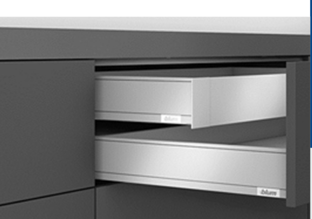 Ray hộp LEGRABOX inox IM, chiều cao M 90,5mm, 9810858